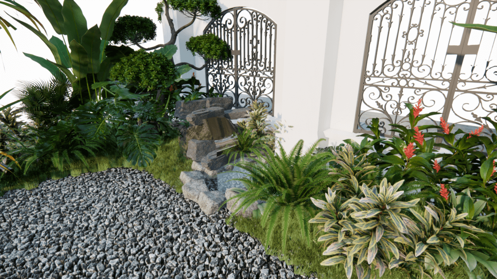 Landscape Tropical Revit | Revit Daily