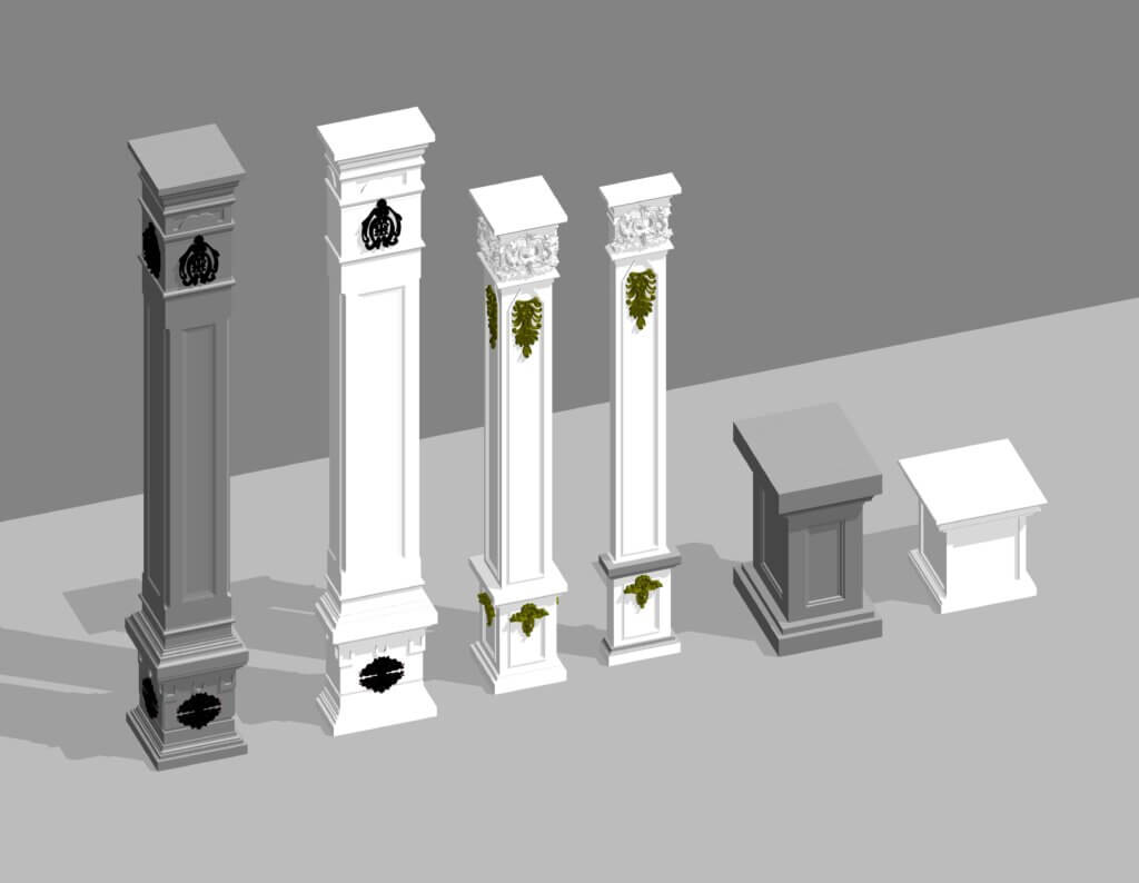 Classic Column Revit Family | Revit Daily