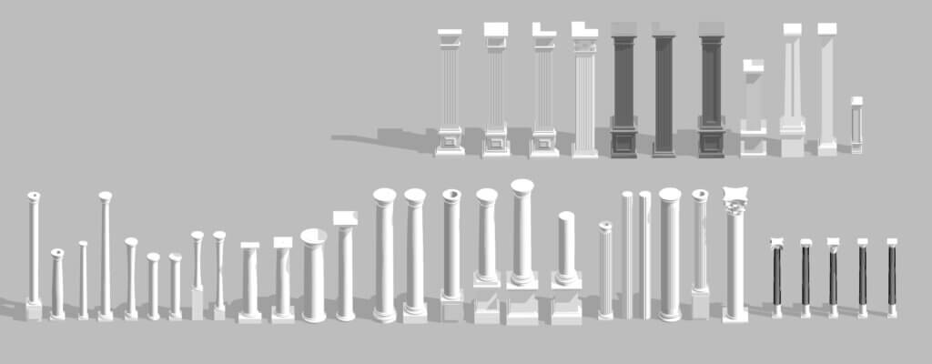 Classic Column Revit Family | Revit Daily