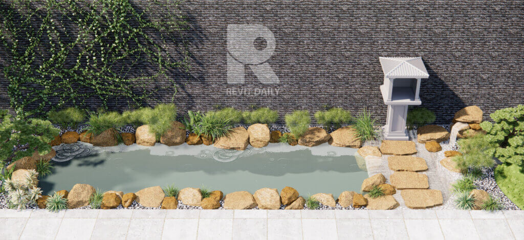 Garden Japanese Revit | Revit Daily