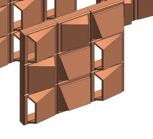 Clay Ventilation Jali Block Vol2 | Revit Daily